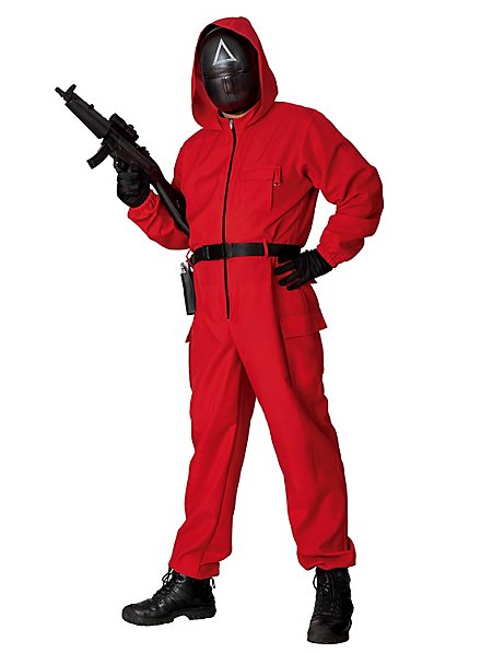 Squid Game Warden Mask Triangle - maskworld.com