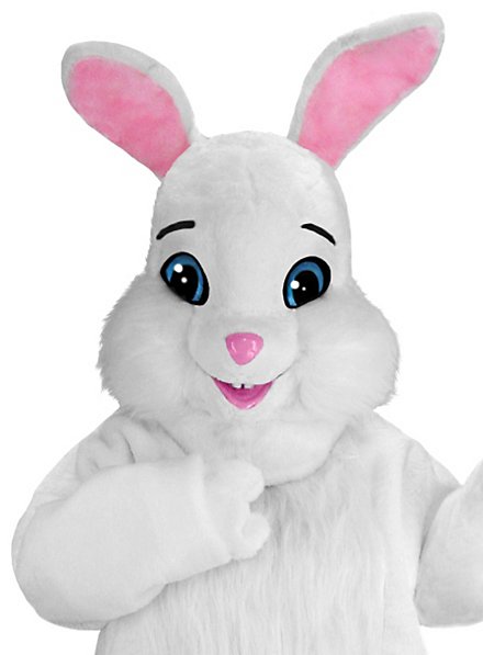 Lapereau blanc Mascotte - maskworld.com