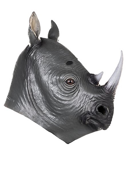 Latex rhino mask - maskworld.com