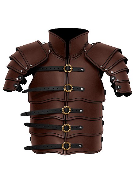 Leather Armour with shoulders - Scout - maskworld.com