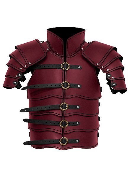 Leather Armour with shoulders - Scout - maskworld.com