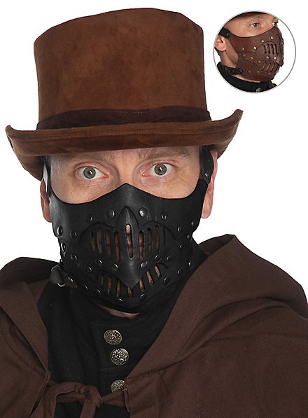 Leather Mask - Cannibal - maskworld.com