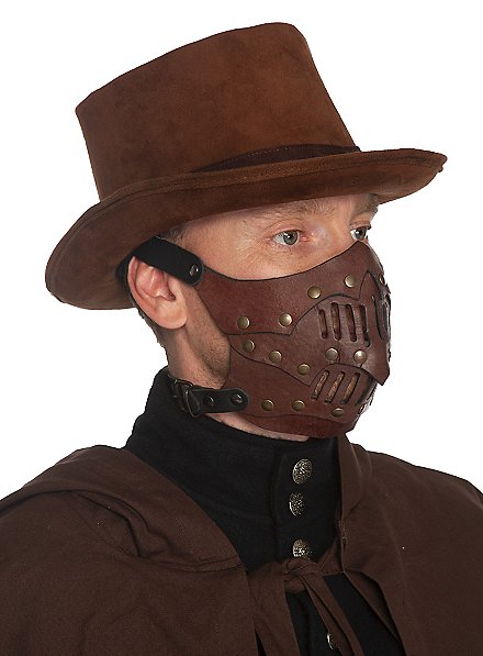 Leather Mask - Cannibal - maskworld.com