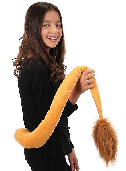 Leone con coda in peluche - maskworld.com