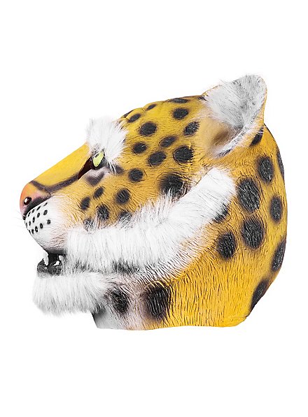 Leopard Latex Full Mask - maskworld.com