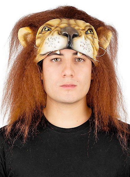 Lion head headdress - maskworld.com