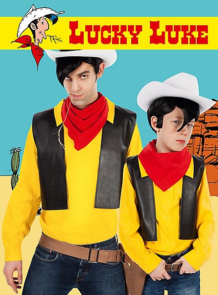 Lucky Luke Cowboyhat Til Børn - maskworld.com