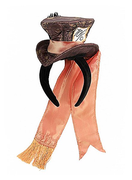 Mad hatter mini top hat - maskworld.com