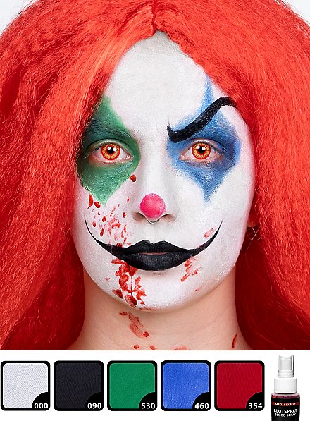 Make-up set Horror Clown Girl - maskworld.com