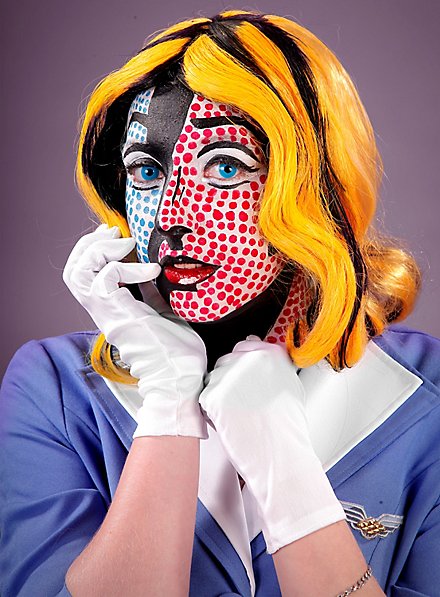 Make-up Set Pop Art Woman - maskworld.com