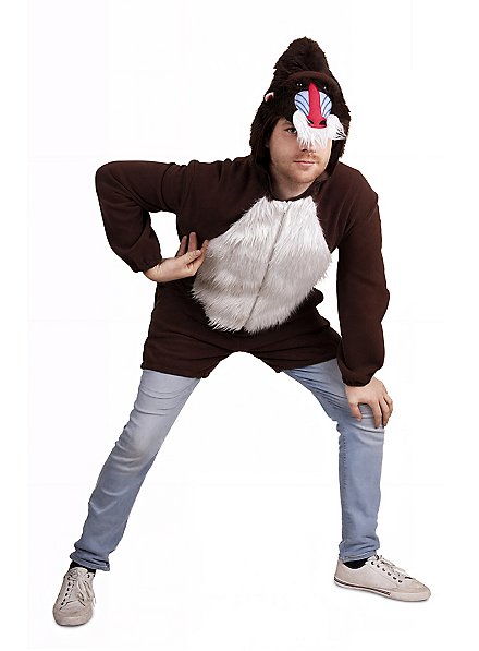 Mandrill Monkey Costume - maskworld.com