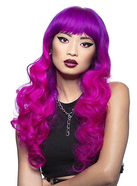 Manic Panic Perücke - violett, lang, gewellt - maskworld.com