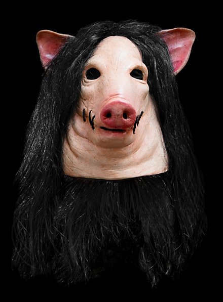Máscara Original Saw Pig Deluxe de Cerdo de Látex - maskworld.com