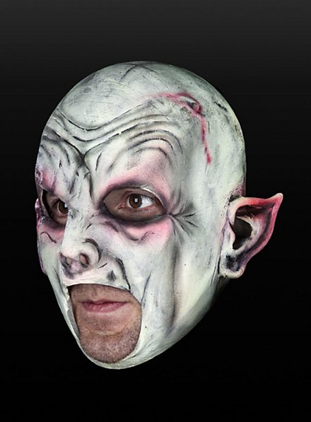 Maschera da vampiro senza mento in lattice - maskworld.com