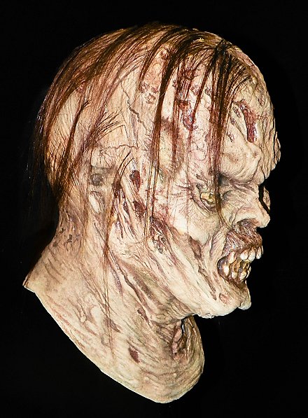 Maschera da zombie disgustoso realizzata in lattice - maskworld.com