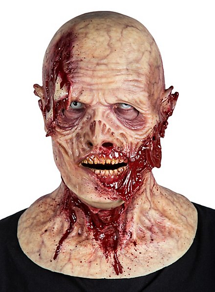 Maschera da zombie in silicone - Camminatore - maskworld.com