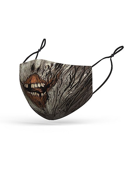 Maschera in tessuto Zombie - maskworld.com