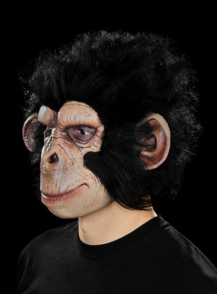 Masque de singe chimpanzé sympa en latex - maskworld.com