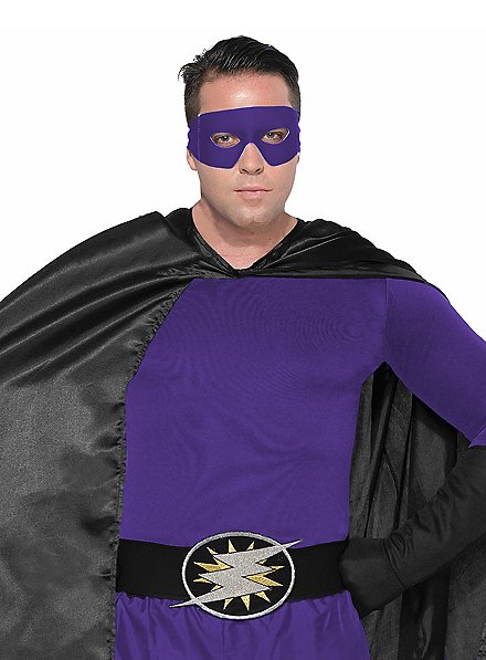 Masque de super-héros violet - maskworld.com