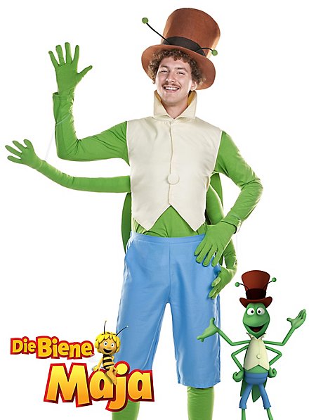 Maya The Bee Flip Grasshopper Costume Maskworld