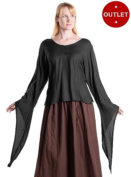 Medieval blouse with trumpet sleeves - Irma - maskworld.com
