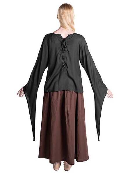 Medieval blouse with trumpet sleeves - Irma - maskworld.com