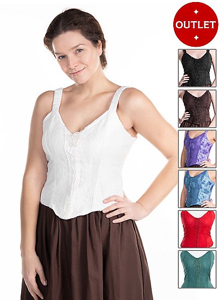 Medieval bodice off the shoulder - Gothica - maskworld.com