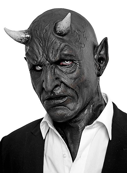 Mephistopheles Latex Hyper Mask - maskworld.com