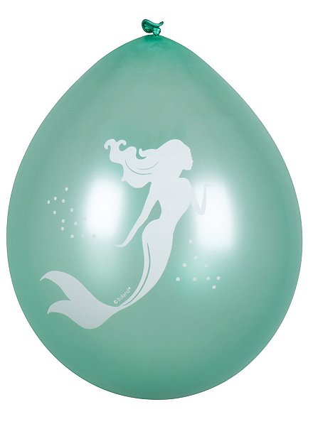 Mermaid balloons 6 pieces - maskworld.com