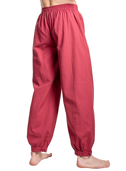 Middeleeuwse broek rood - maskworld.com