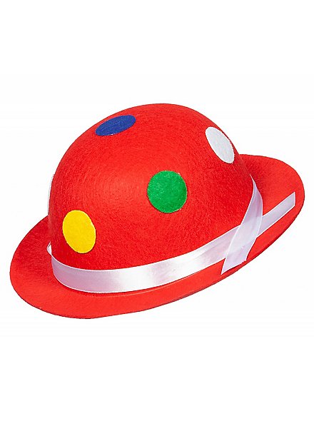 Mini Clown Hat Red - maskworld.com