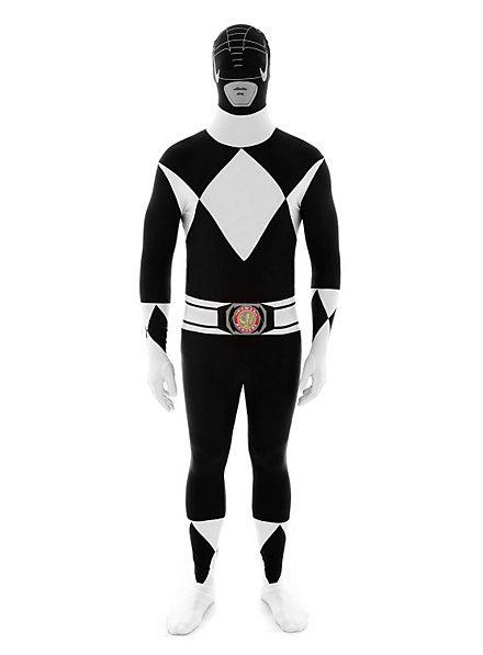 Morphsuit Black Power Ranger Full Body Costume - maskworld.com