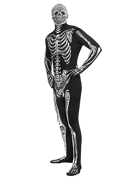 Morphsuit Day Of The Dead full body costume - maskworld.com