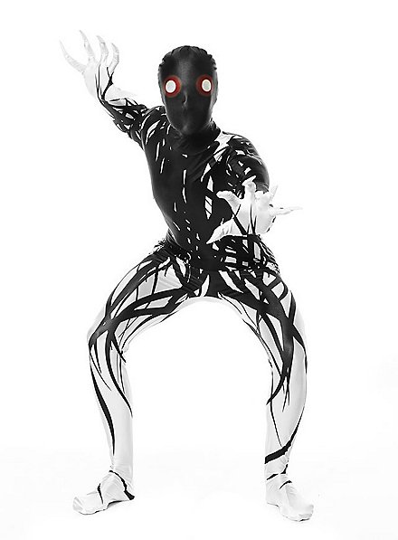 Morphsuit Zalgo full body costume - maskworld.com