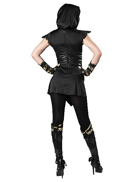 Ninja fighter costume, female - maskworld.com