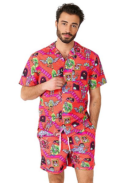 OppoSuit Rick & Morty Surreal Summer Combi - maskworld.com