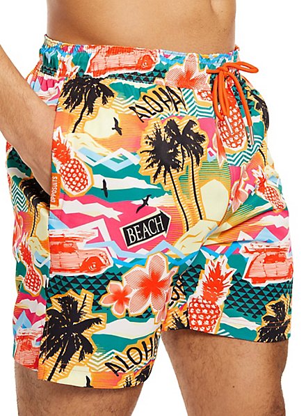 OppoSuits Aloha Hero swimming trunks - maskworld.com