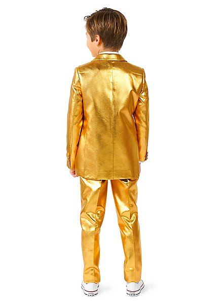 OppoSuits Boys Groovy Gold Suit for Kids - maskworld.com