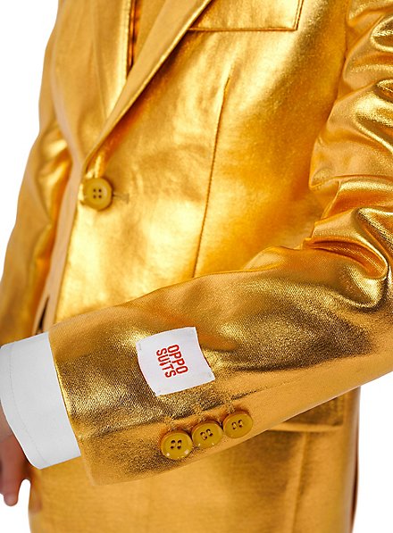 OppoSuits Boys Groovy Gold Suit for Kids - maskworld.com