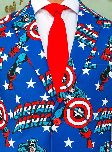 OppoSuits Marvel Captain America Suit - maskworld.com