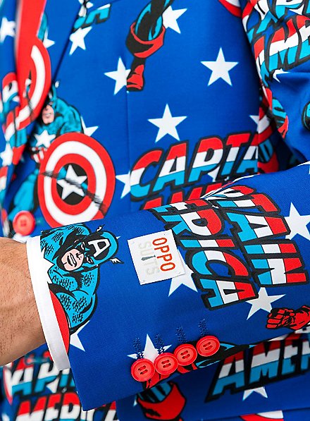 OppoSuits Marvel Captain America Suit - maskworld.com