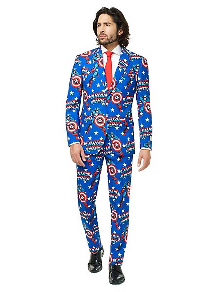 OppoSuits Marvel Captain America Suit - maskworld.com