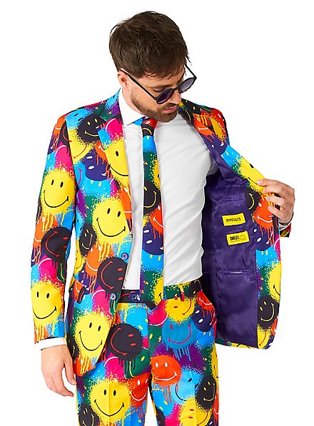 OppoSuits Smiley Drip Suit - maskworld.com