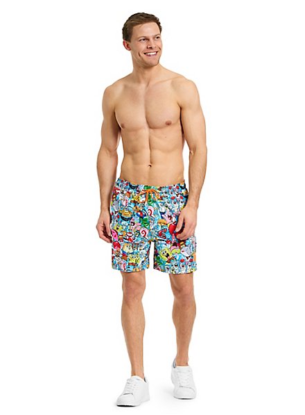 OppoSuits Spongebob Frenzy swimming trunks - maskworld.com