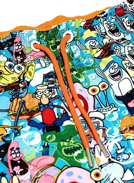 OppoSuits Spongebob Frenzy swimming trunks - maskworld.com