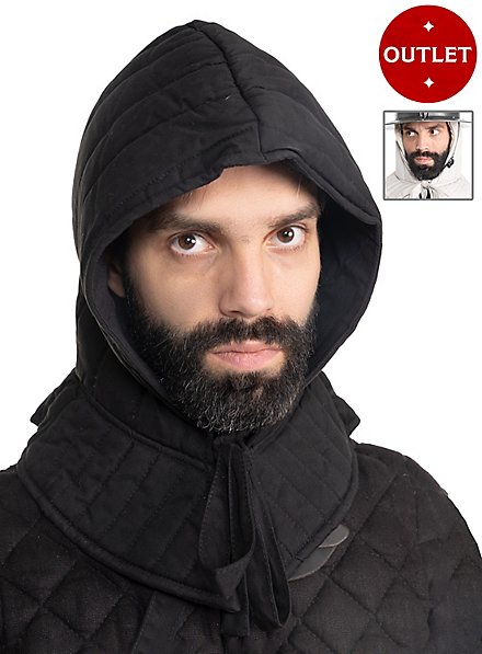 Padded Coif with Collar - Lukas - maskworld.com