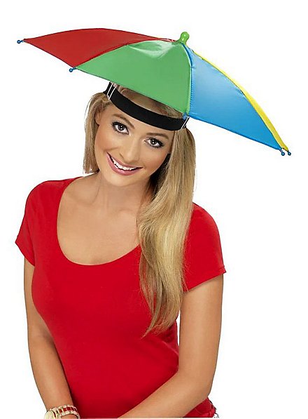 Parasol hat colorful - maskworld.com