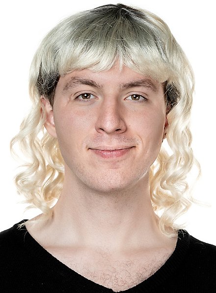 Parrucca da pappone Tiger King con baffi - maskworld.com