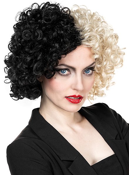 Parrucca popstar bicolore - maskworld.com