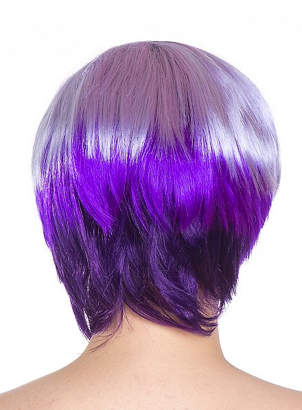 Perruque Festival mauve-violet - maskworld.com